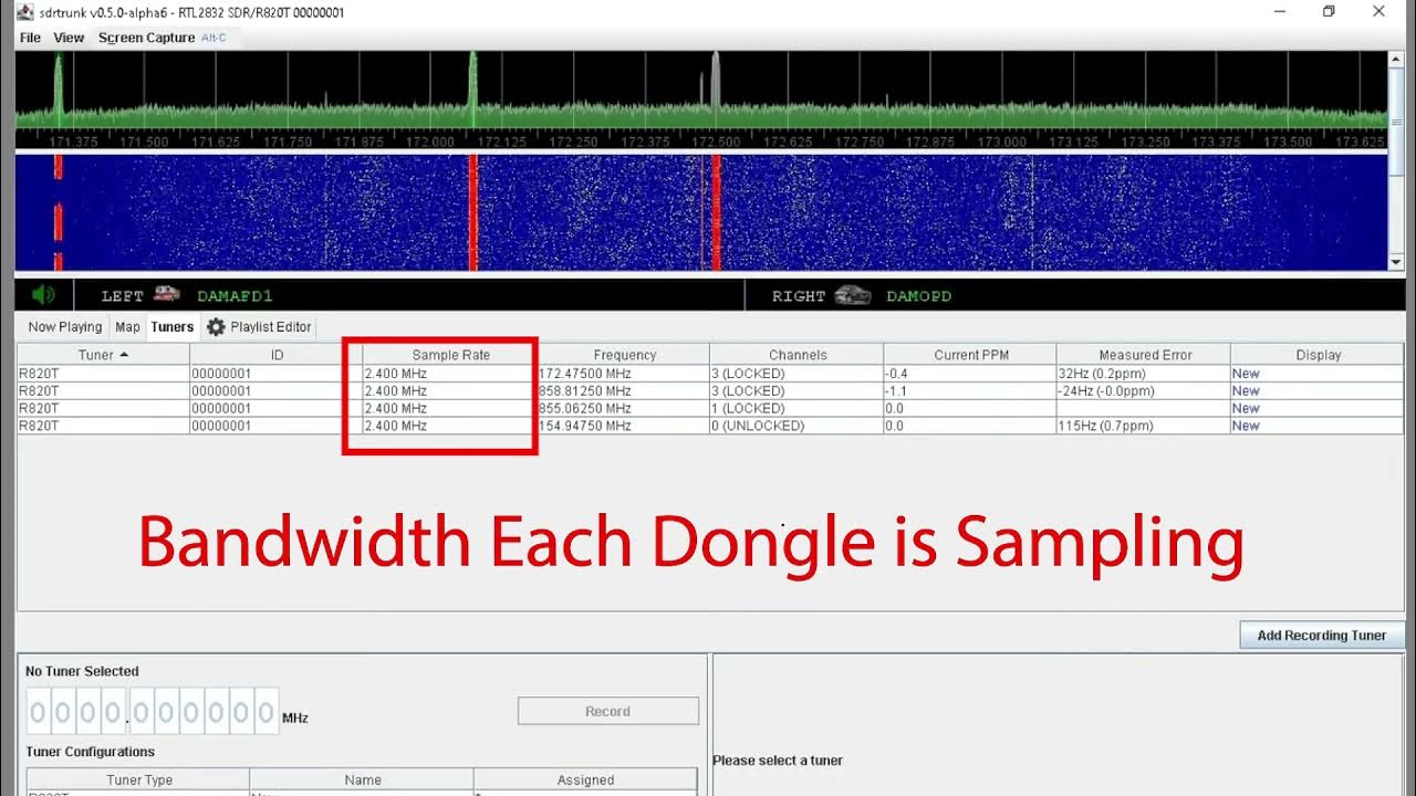 SDRTrunk 4 RTL-SDR Dongles at Once! - YouTube