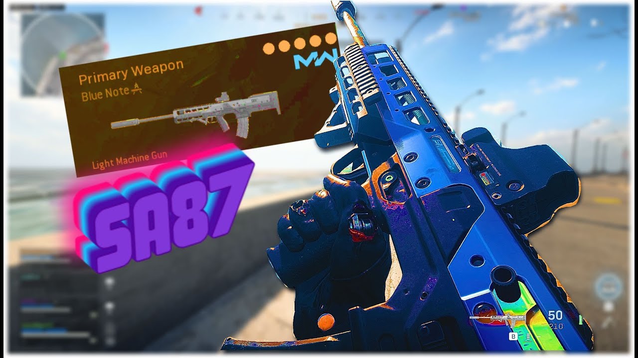 💥Warzone MW SA87 best class setup in 2022💥 - YouTube