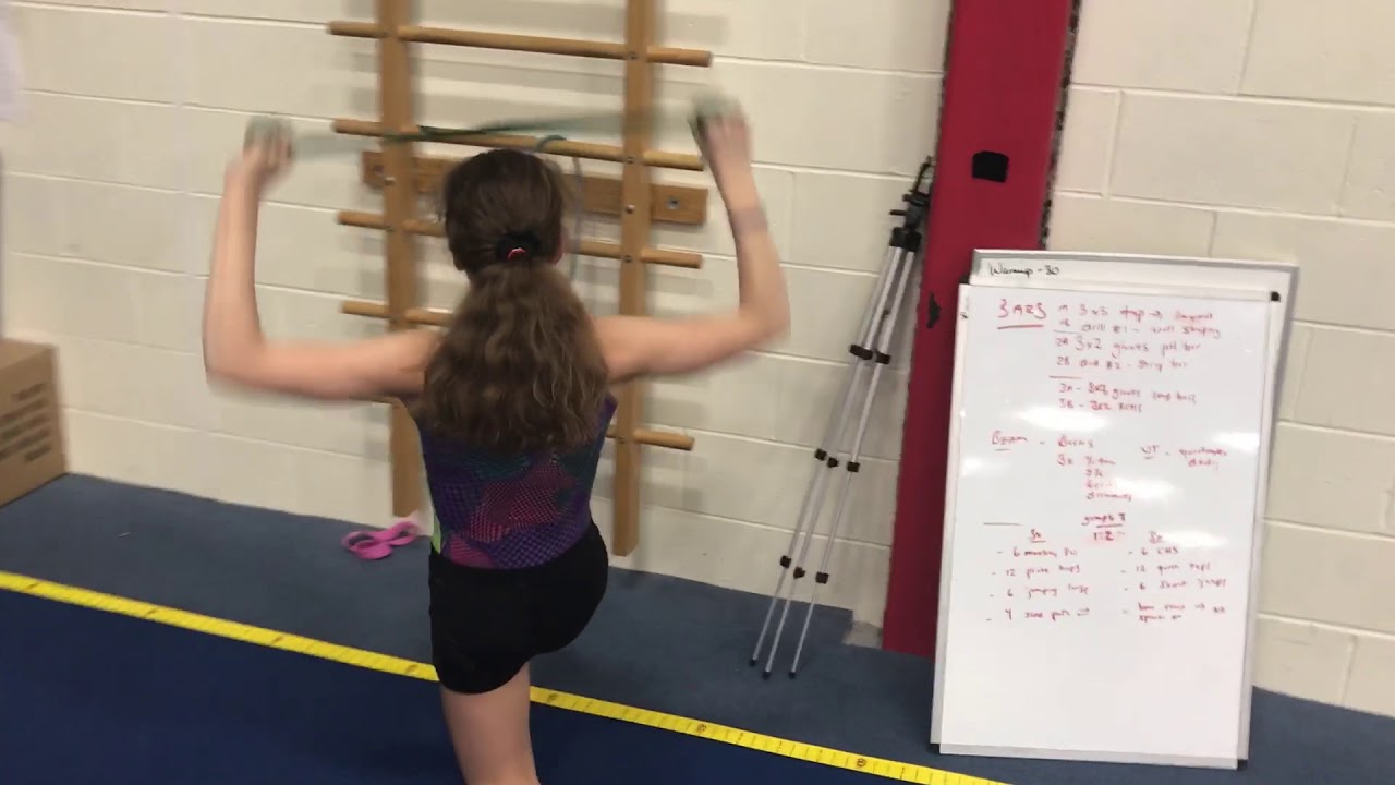“U” with Overhead Reach - YouTube