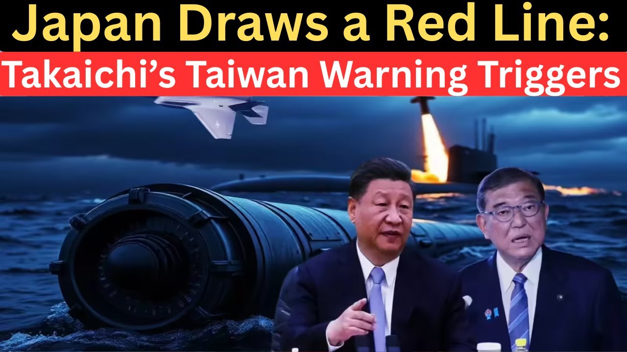 “Japan Draws a Red Line Takaichi’s Taiwan Warning Triggers Major ...