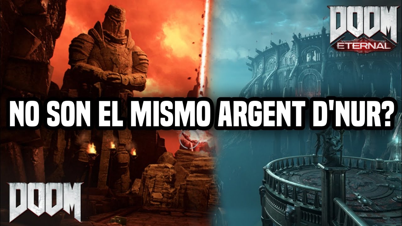 PORQUÉ Argent D'Nur CAMBIÓ de Doom 2016 a Doom Eternal? EXPLICADO Lore ...