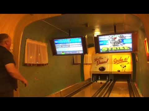 John McElfresh nails the 7-10 split in an airstream trailer at ...
