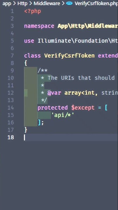 Laravel 9 CSRF Token Mismatch i just add 'api/*' in app\http\middleware\verifycsrftoken.php ...