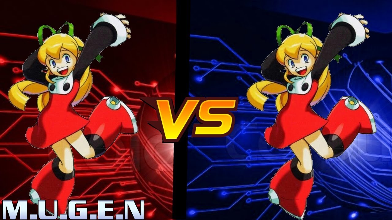 MUGEN~Roll(Mega Man) Vs. Roll(Mega Man)-ditto match - YouTube