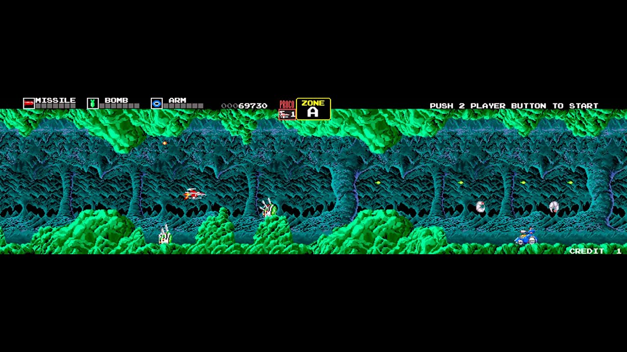 Darius (World, rev 2) [MAME] [shortplay] - YouTube