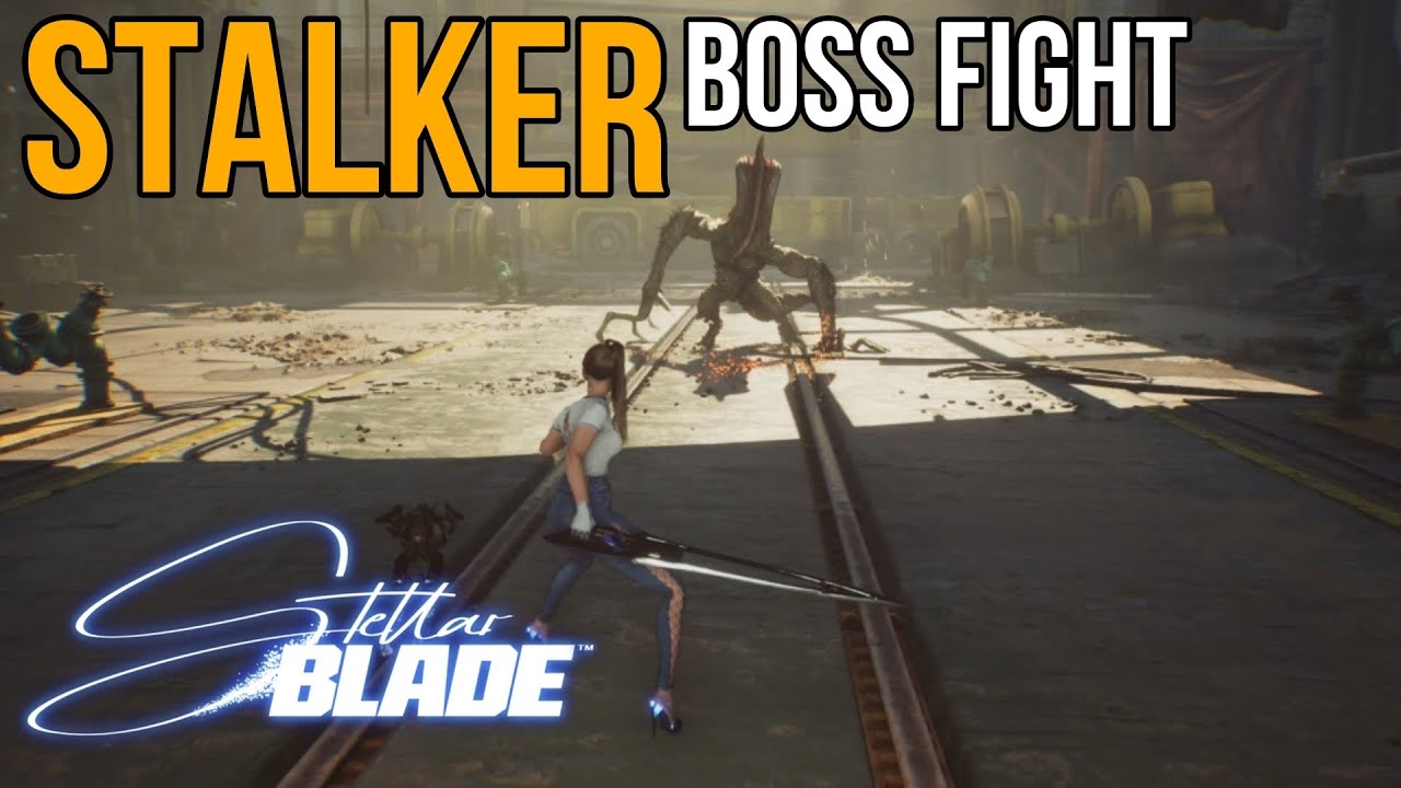 Stellar Blade | Stalker Boss Fight - YouTube