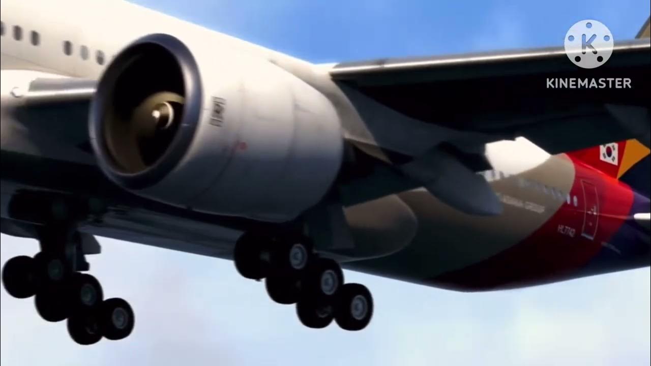 Asiana Flight 214 But Reversed… - YouTube