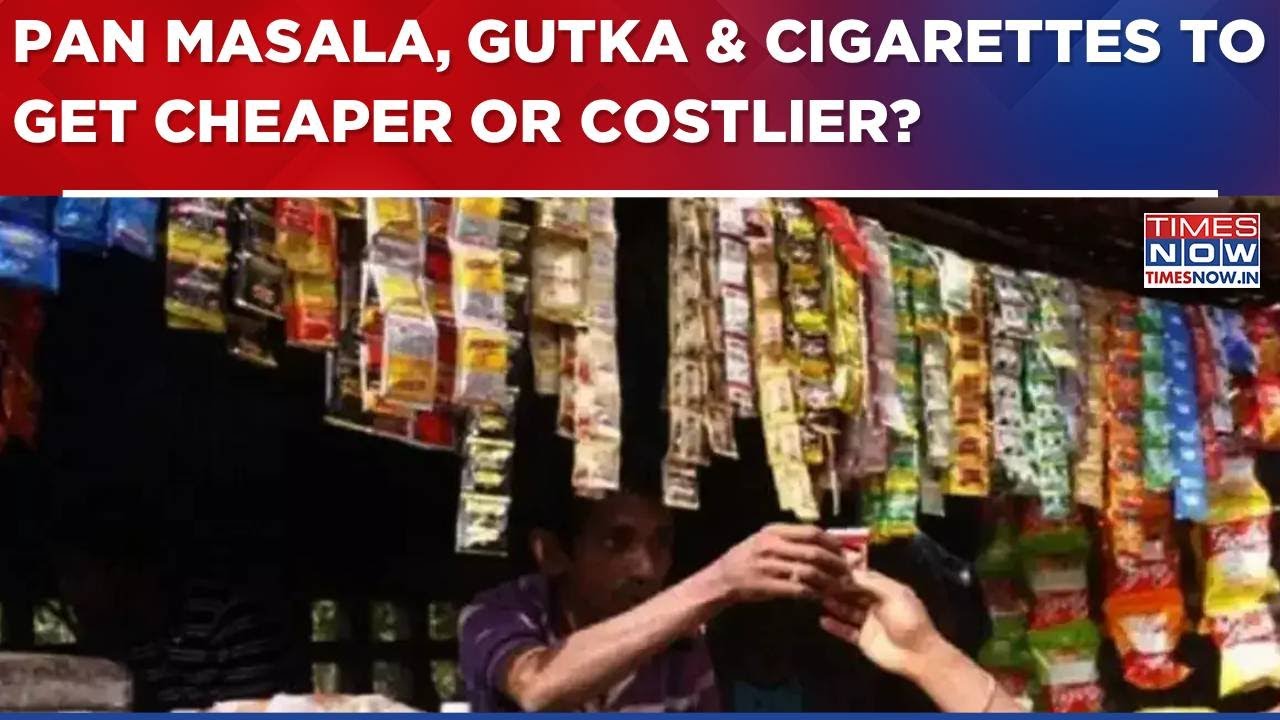 GST 2.0: Will Pan Masala, Gutka & Cigarettes Get Cheaper Or Costlier ...
