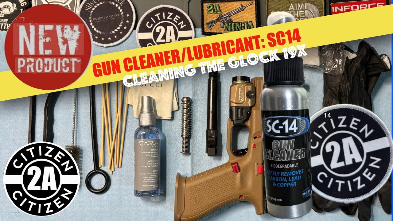 Cleaning the Glock 19x with SC14: Step-by-Step Maintenance Guide - YouTube