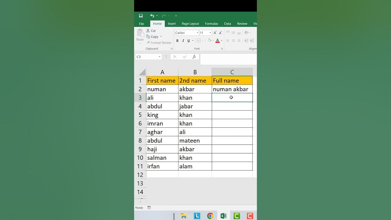 Excel Flash Fill Ctrl E Command Use Sciencefunwala YouTube excel-flash-fill-ctrl-e-command-use-sciencefunwala-youtube