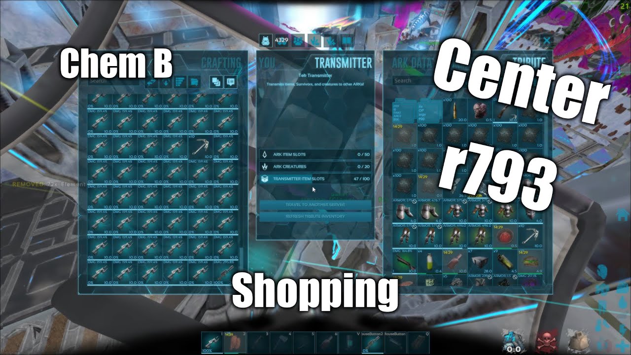 ARK Official PvP Shopping Center - YouTube