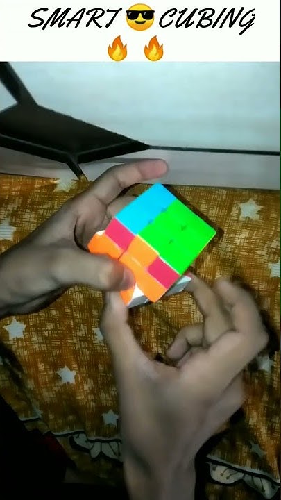 TRICK TO SOLVE A CUBE 🔥🔥|| BEST WAY SOLVE A CUBE || SMART CUBING || - YouTube