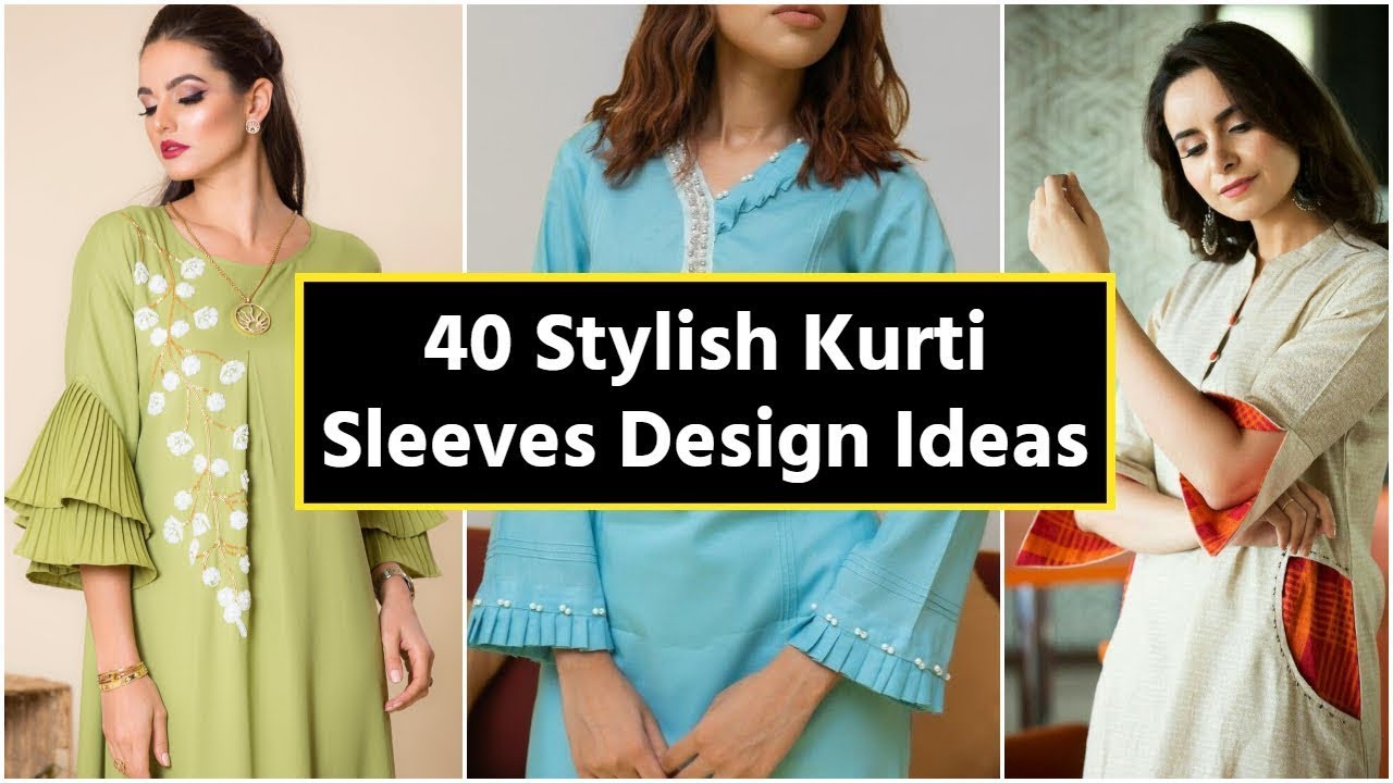 Ladies sleeve design t shirt and kurti || ladies bazoo design || ladies ...
