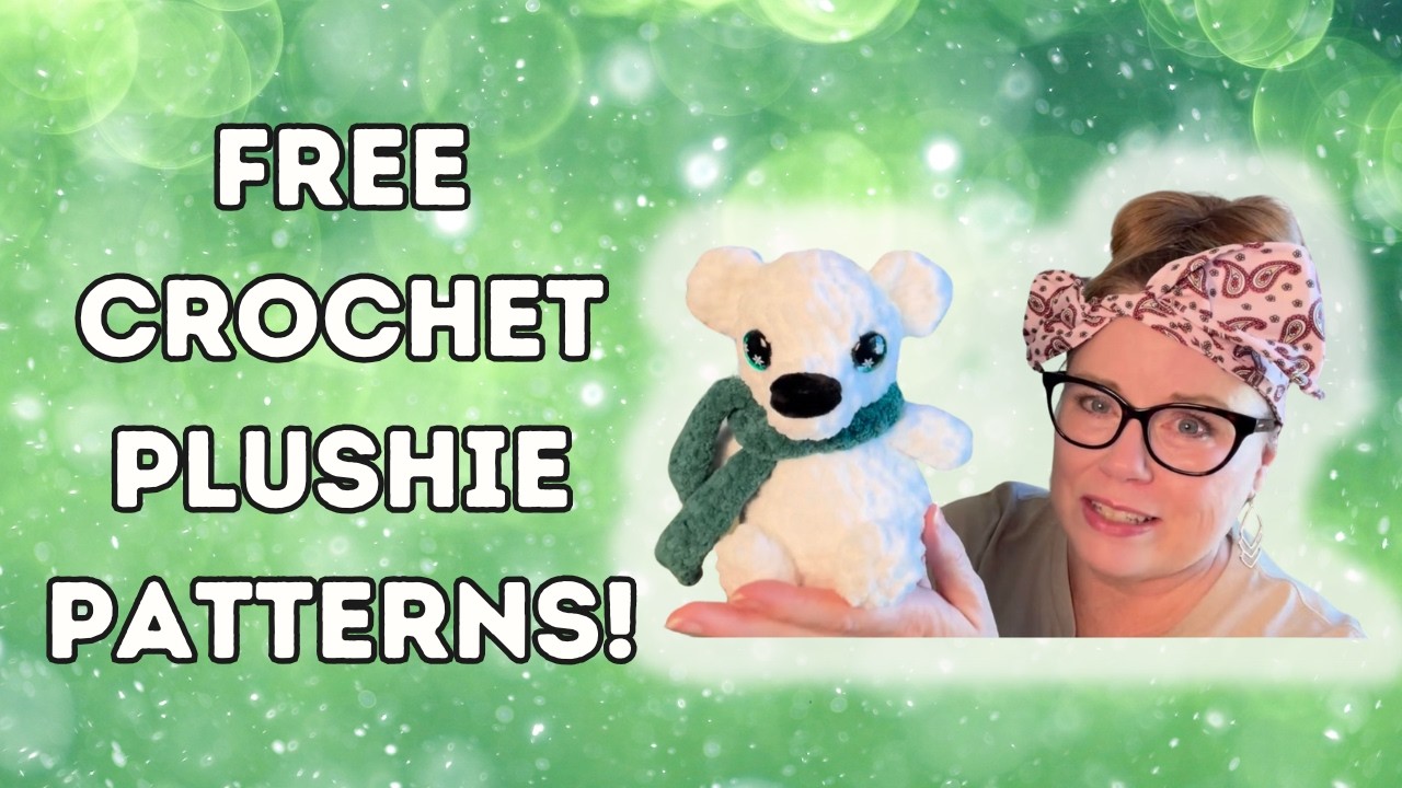 Free Crochet Plushie Patterns from The Friendly Red Fox #amigurumi ...