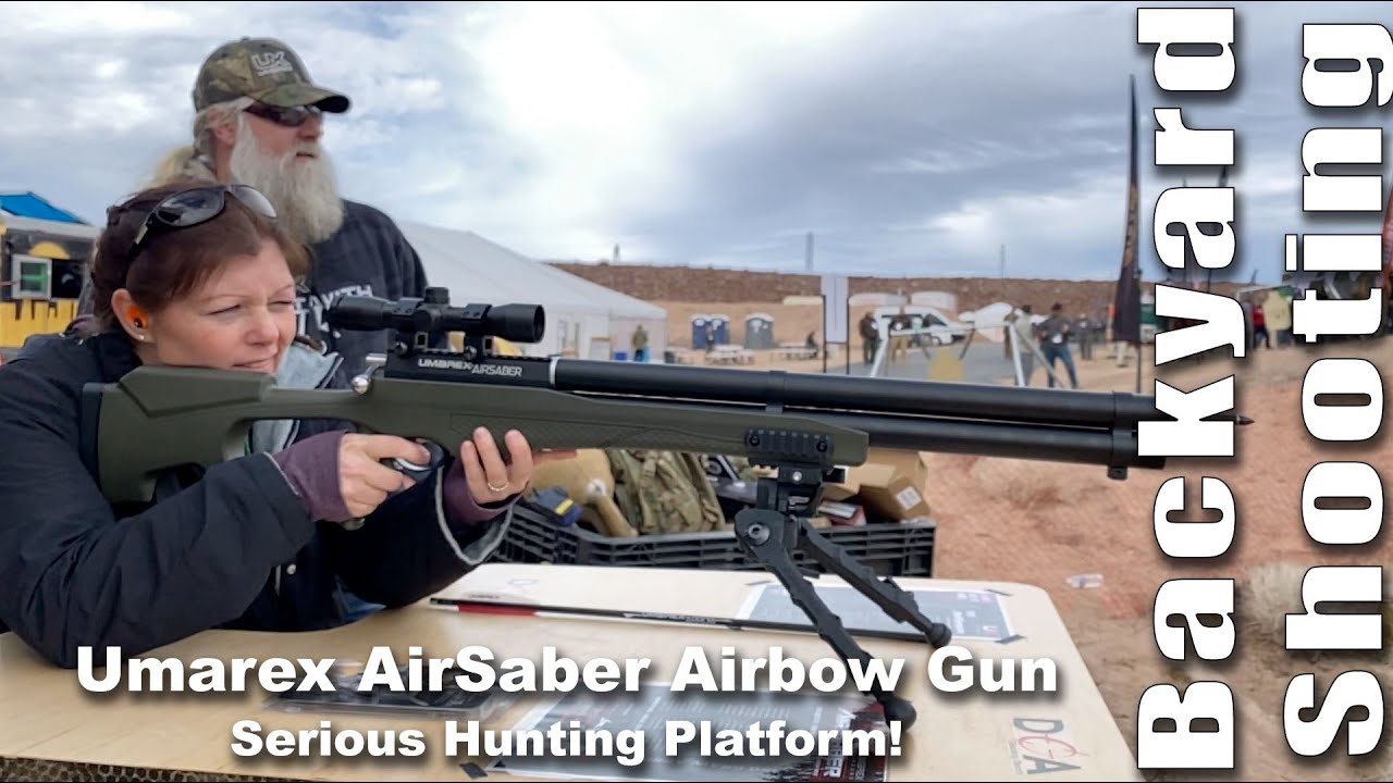 Shot Show 2020 Umarex Air Saber With Mark Davis And Airgun Angie - YouTube