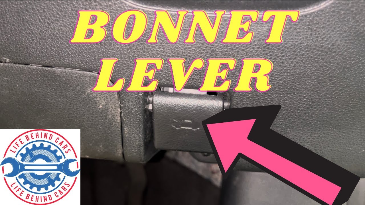 Nissan Leaf Electric 2014 Hood Bonnet Release Lever Location - YouTube