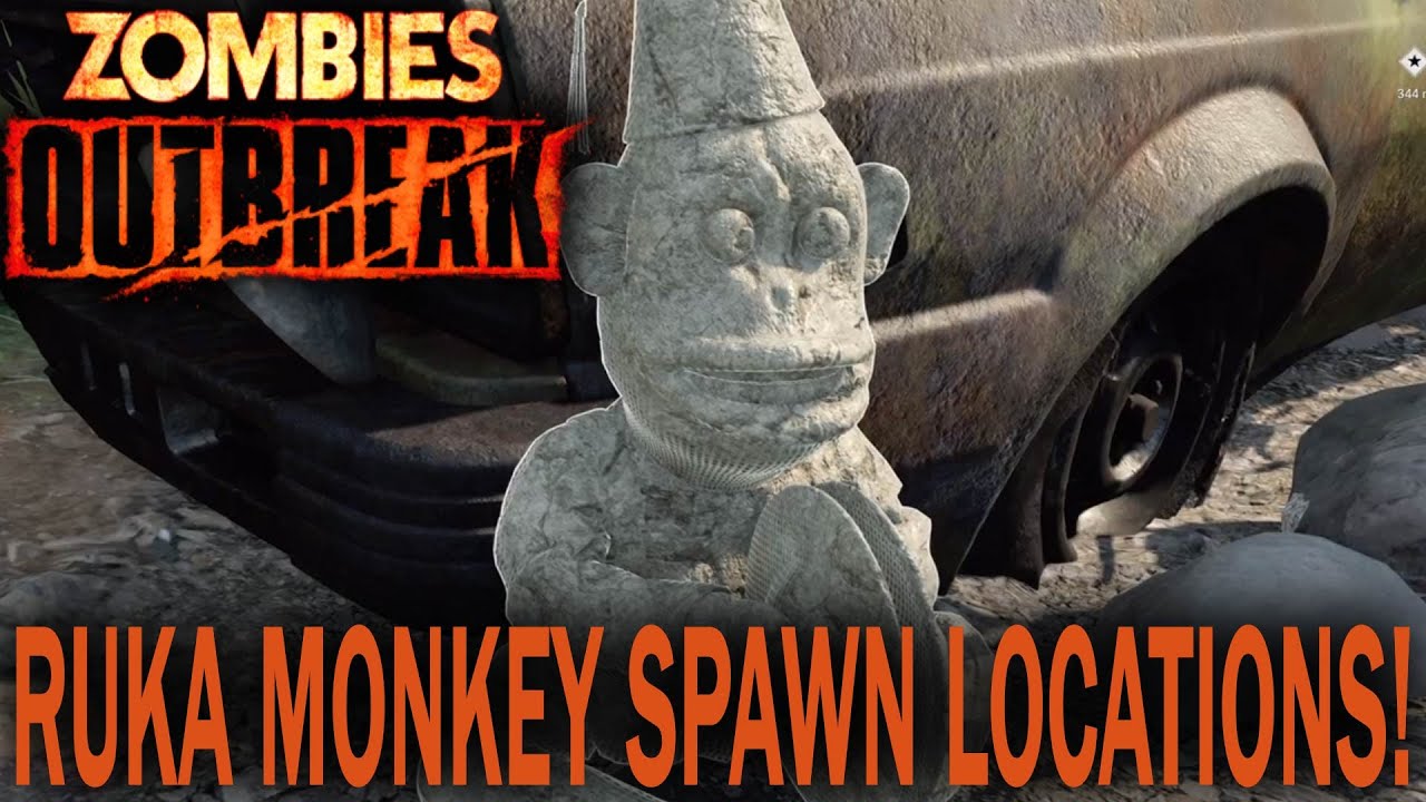 RUKA Monkey Locations Outbreak! (Call Of Duty Black Ops Cold War ...