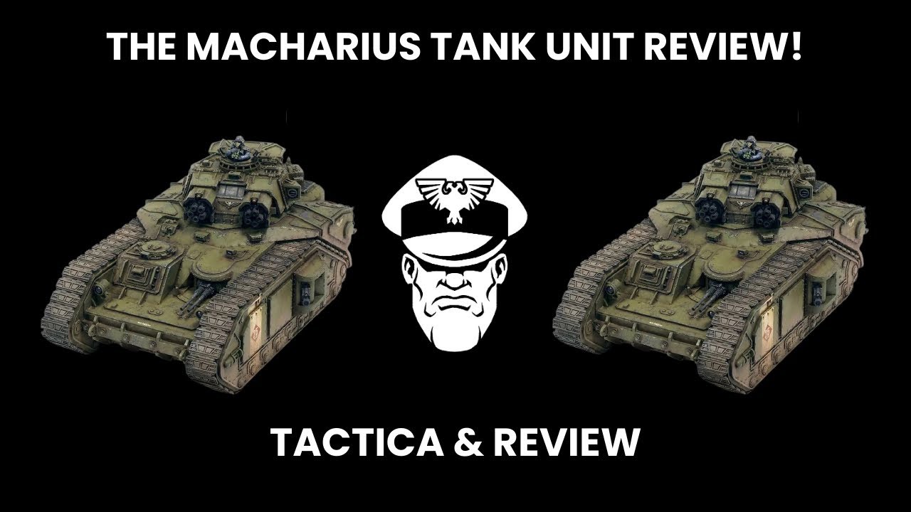The Macharius Tank Unit Review! - 9th Ed. Warhammer 40,000 - YouTube