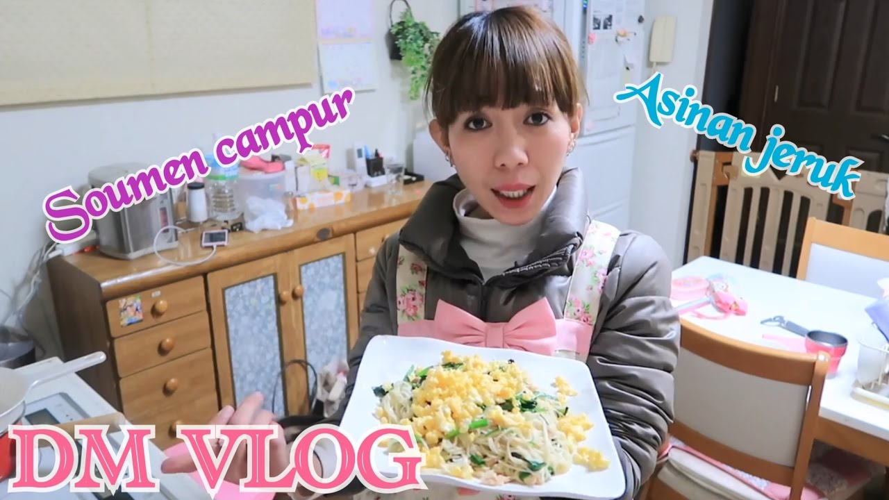 VLOG#48|Resep soumen campur|asinan jeruk - YouTube
