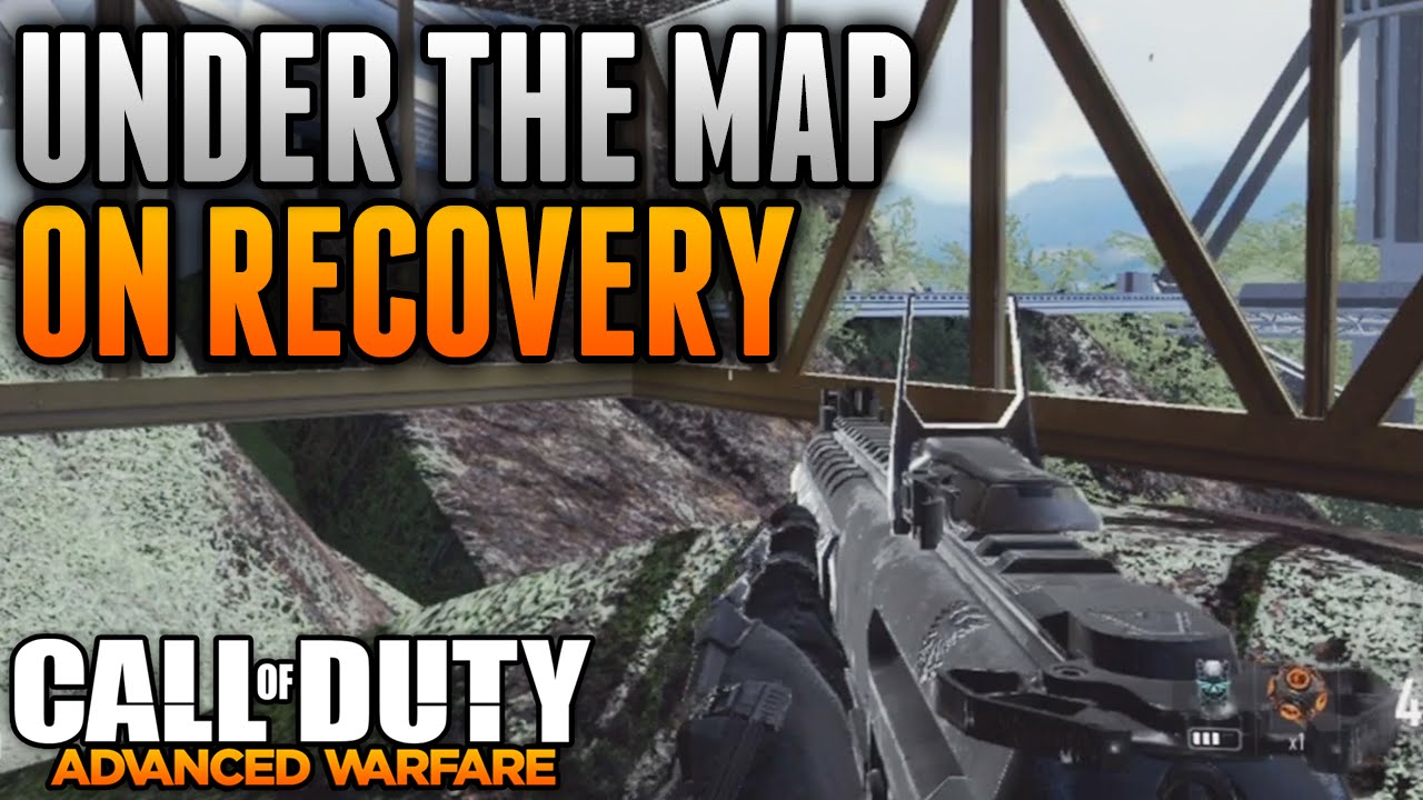 COD AW Glitches - Under The Map Glitch on Recovery! Secret Room Under ...