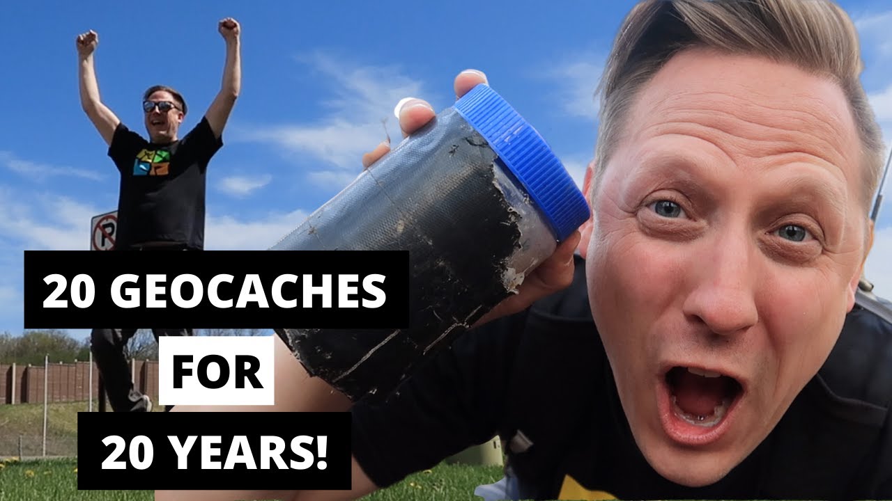 FINDING 20 GEOCACHES FOR 20 YEARS OF GEOCACHING! - YouTube