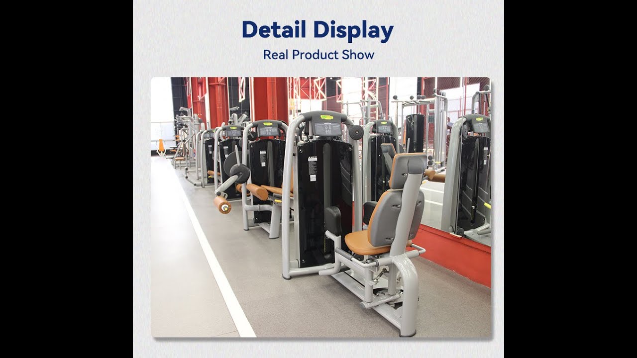 MND-AN Pin-loaded strength Gym Machines - YouTube