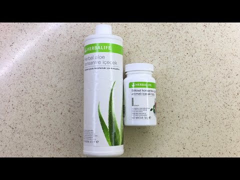 Herbalife çayı ile Alove nin zıt karışımı ! Nasıl olur .