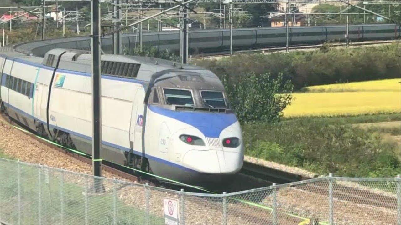 코레일 KTX - South Korea Train Express - YouTube
