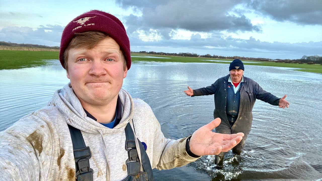 OUR FARM CAN'T STAND THIS! 1 MONTHS RAIN IN A DAY! | Tom Pemberton Farm ...