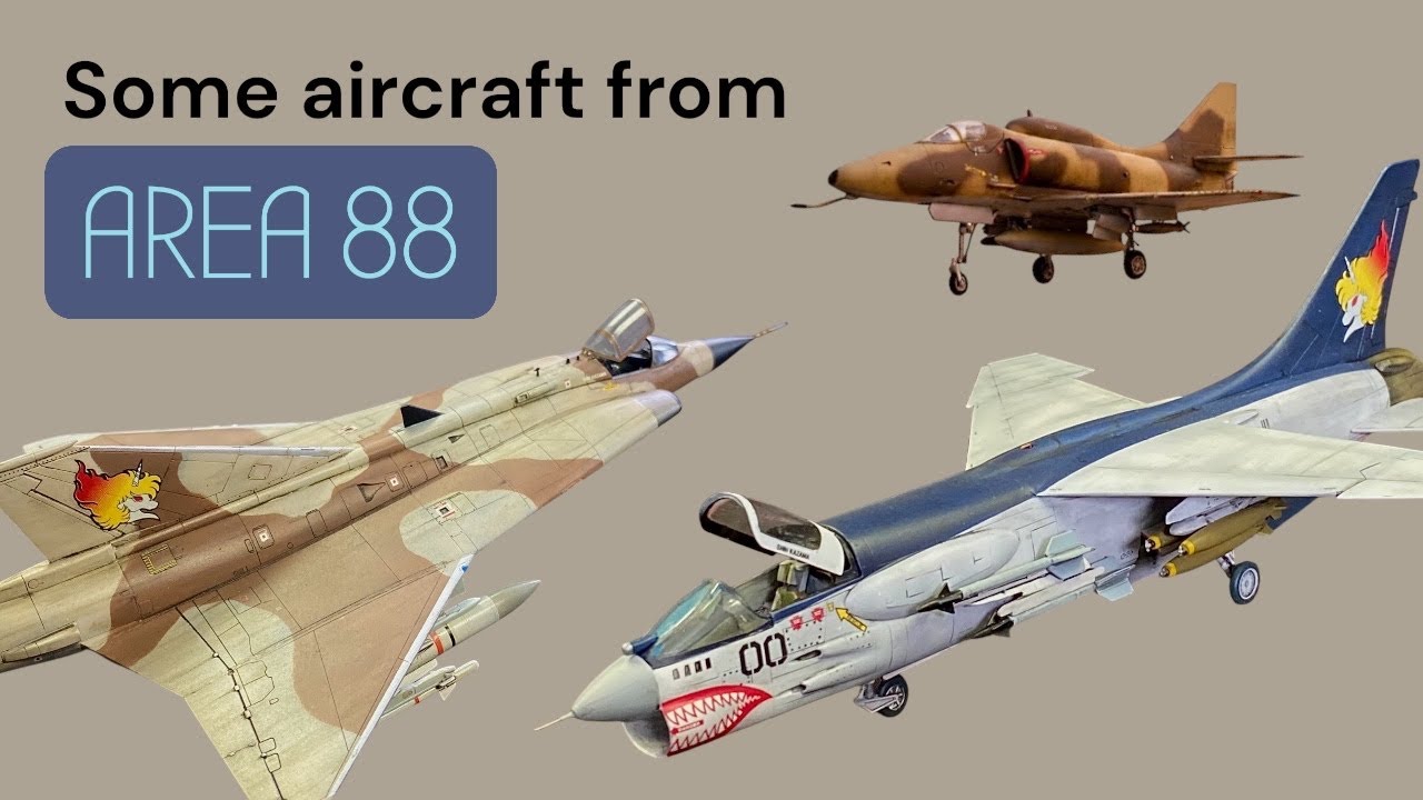 Aircraft from Area 88 - YouTube