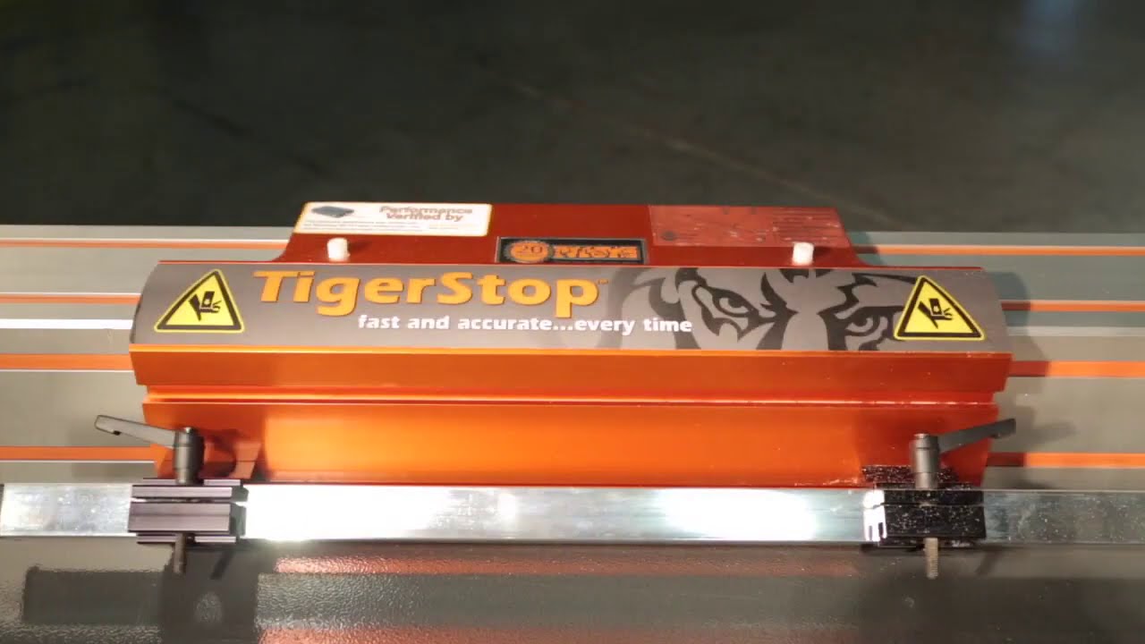 CNC Length Stop - YouTube
