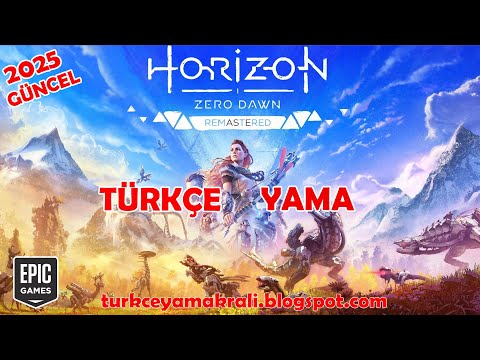 Horizon Zero Dawn Remastered Oyununu Türkçeye Çevirmenin En Basit Yolu!