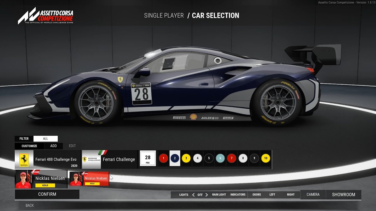 Assetto Corsa Competizione car list March 2022 ACC all cars - YouTube