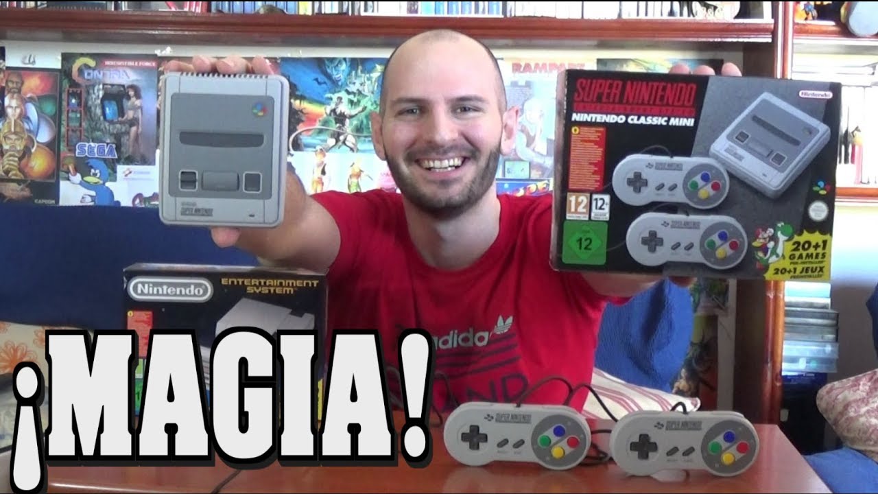 PURA MAGIA CON LA SNES CLASSIC MINI!!! - Sasel - Nintendo - Unboxing ...
