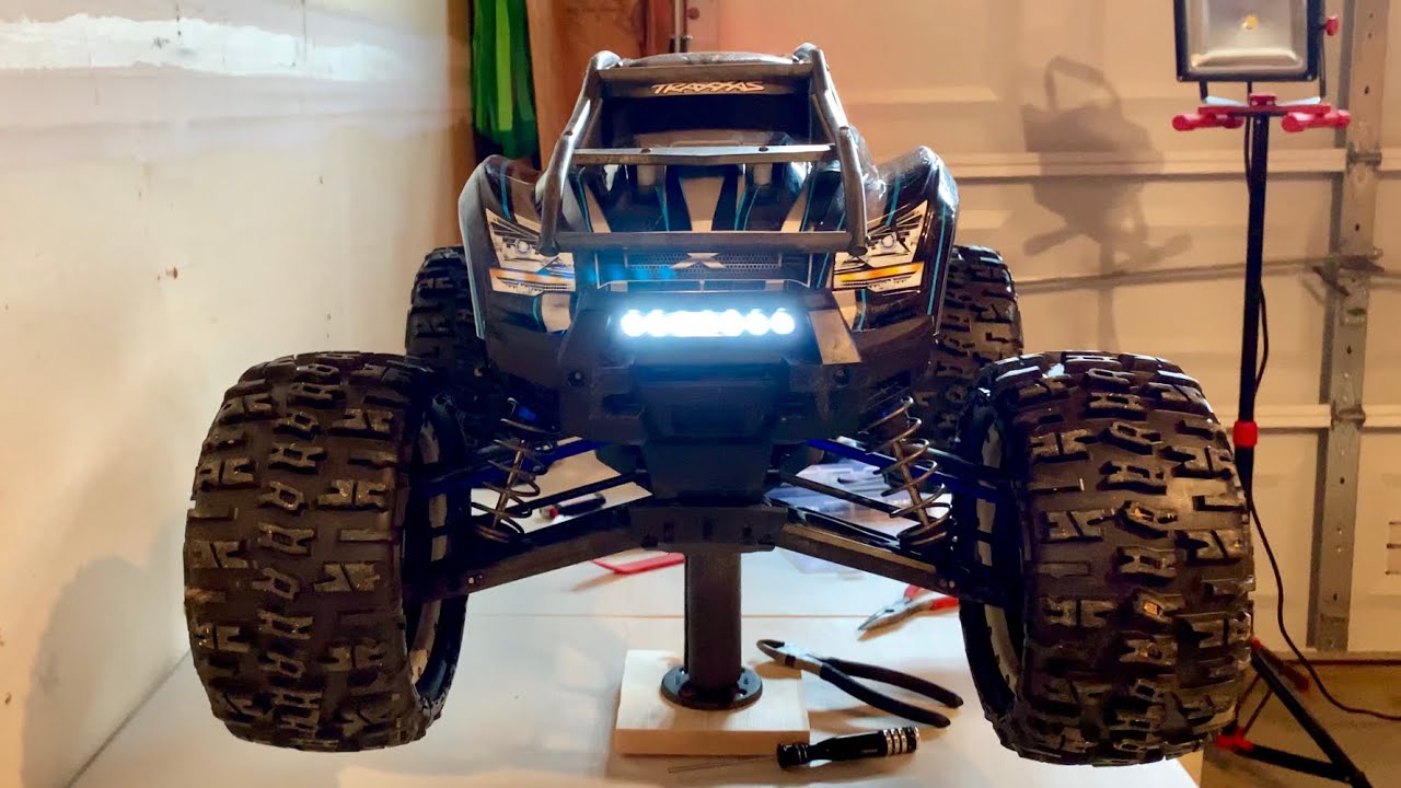 X-Maxx LED Update and Re-wire | Traxxas - YouTube