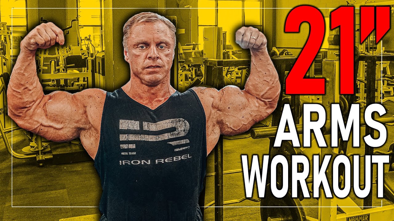 Best Workout for 21 inch Arms - YouTube