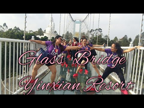Glass Bridge 3D/Yinxian Resort/travel tour/Zumba hikers - YouTube