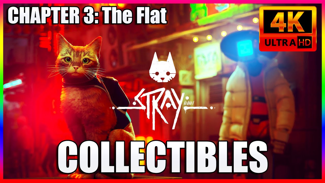 STRAY | Chapter 3 - ALL COLLECTIBLE LOCATIONS [Memories, Badges ...
