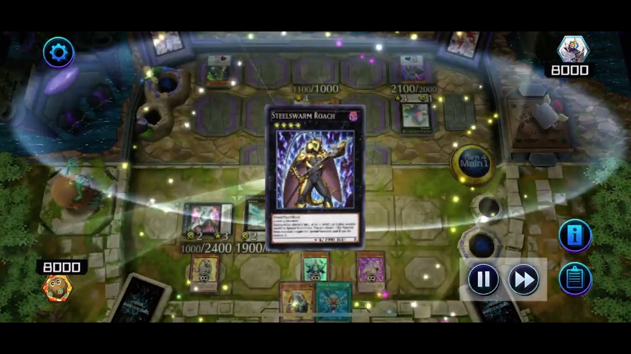 Master Duel - Summoning Infinitrack Fortress Megaclops using Crystal ...