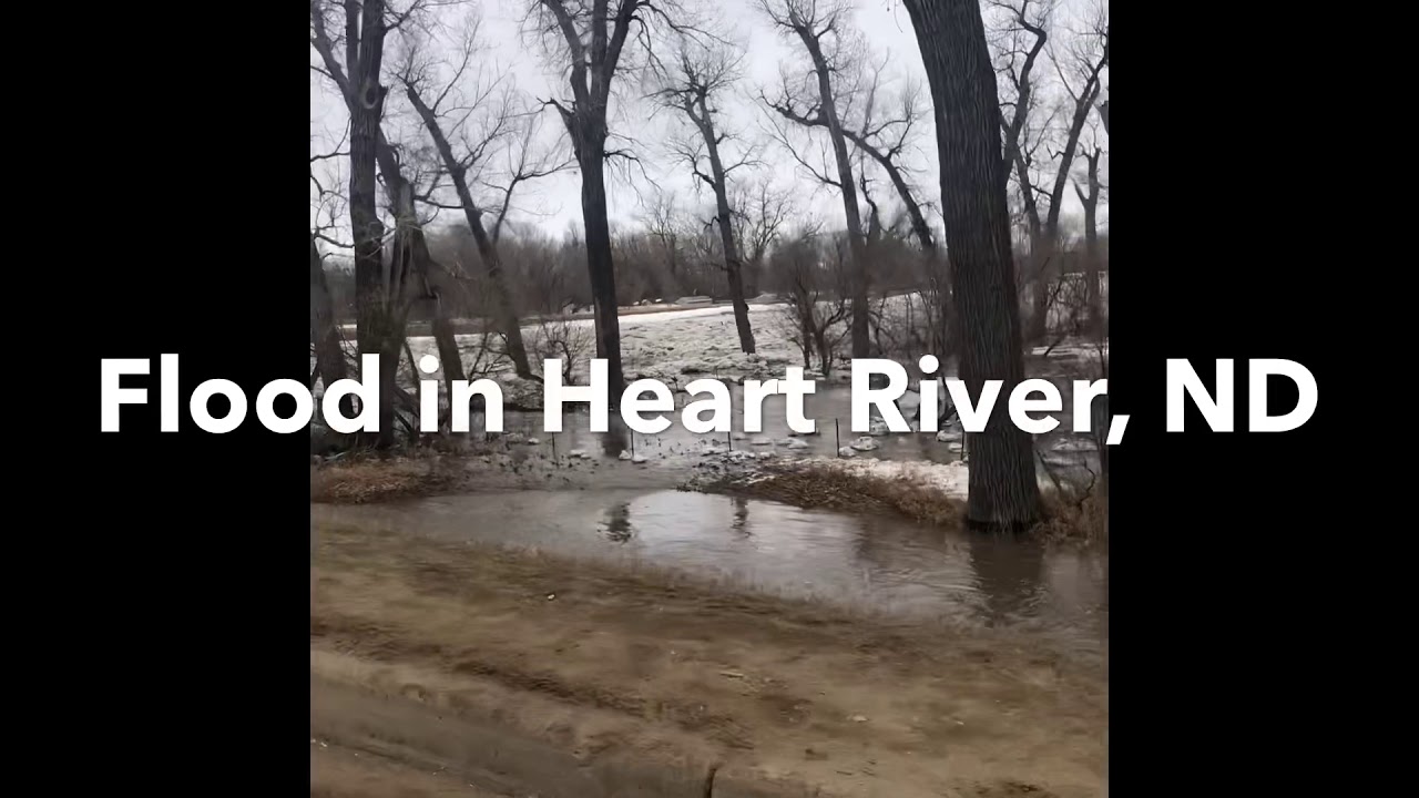 Heart River, ND flood 2019 pt.2 - YouTube