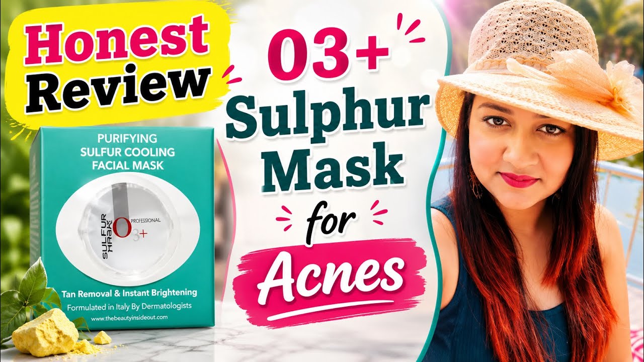 O3+ Purifying Sulfur Cooling Mask For Brightening, Anti Acne & Tan ...