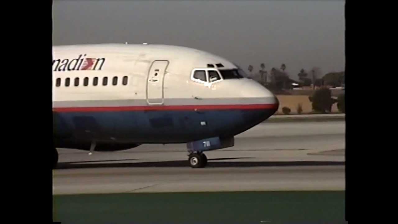 Classic LAX Plane Spotting (1993) - YouTube