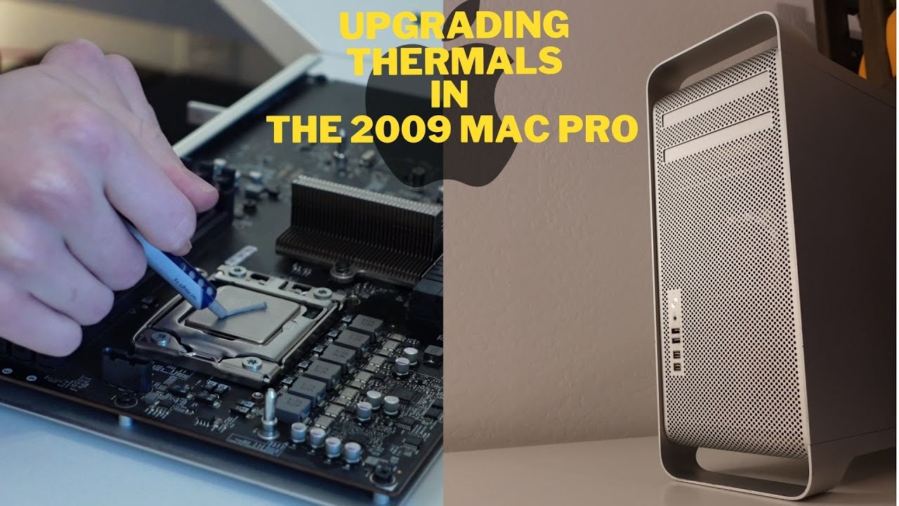 upgrading the thermal paste in the 2009 Mac Pro project #shorts - YouTube