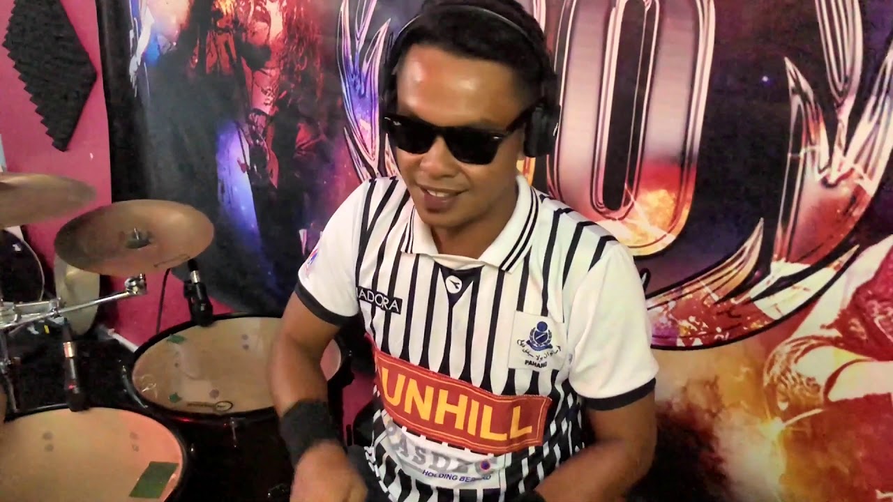 AMUK - JOGET TARI LENGGANG (JOGET PAHANG) AMIROCKAFELLA DRUM COVER 2019 ...