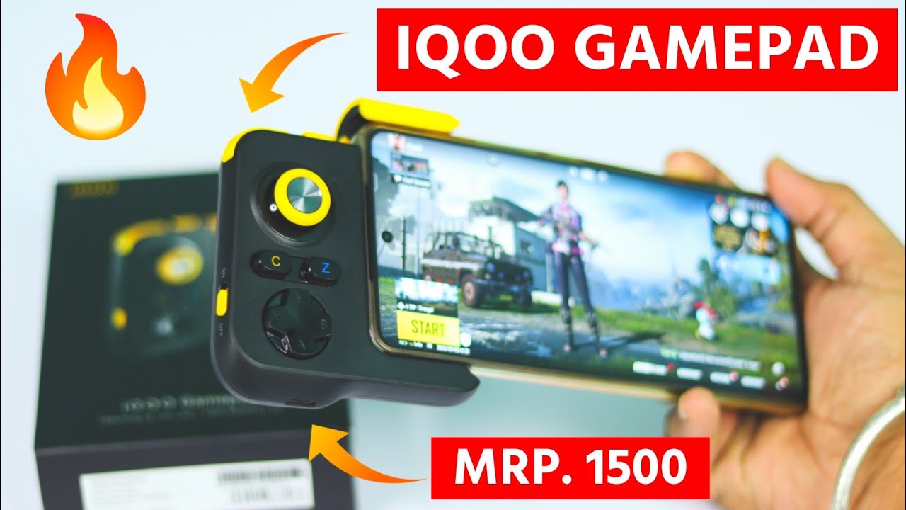 iqoo gamepad review | iqoo gamepad bgmi test | iqoo gamepad with iqoo ...