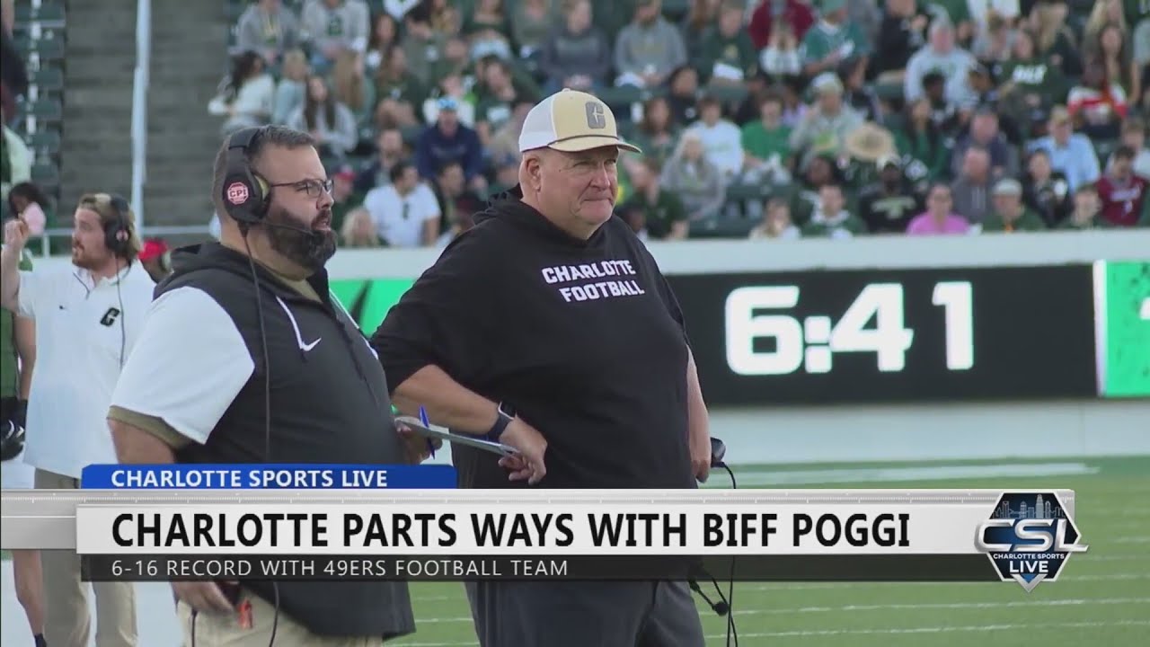 Charlotte 49ers fire head coach Biff Poggi: Source - YouTube