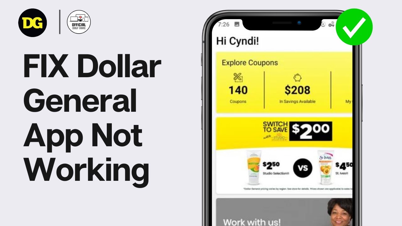 FIX! Dollar General App Not Working (2024) - YouTube