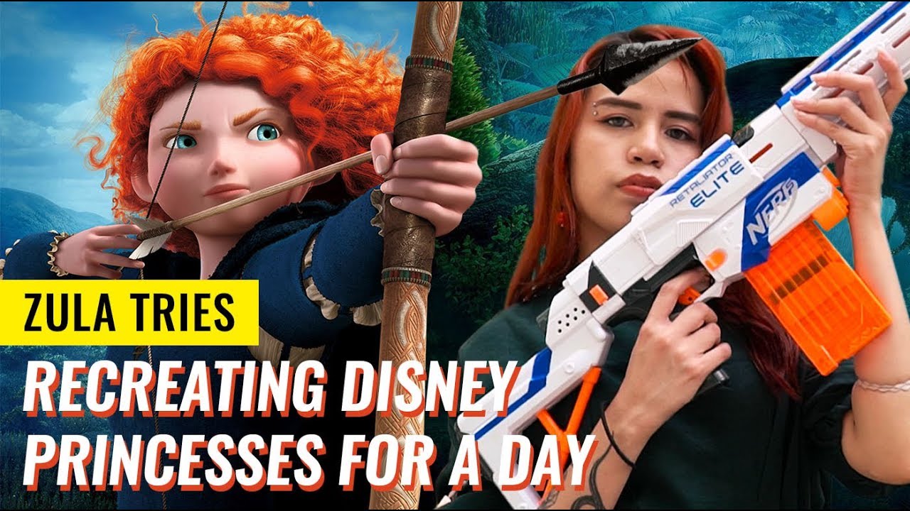 Recreating Disney Princesses In Real Life | ZULA Tries | EP 8 - YouTube
