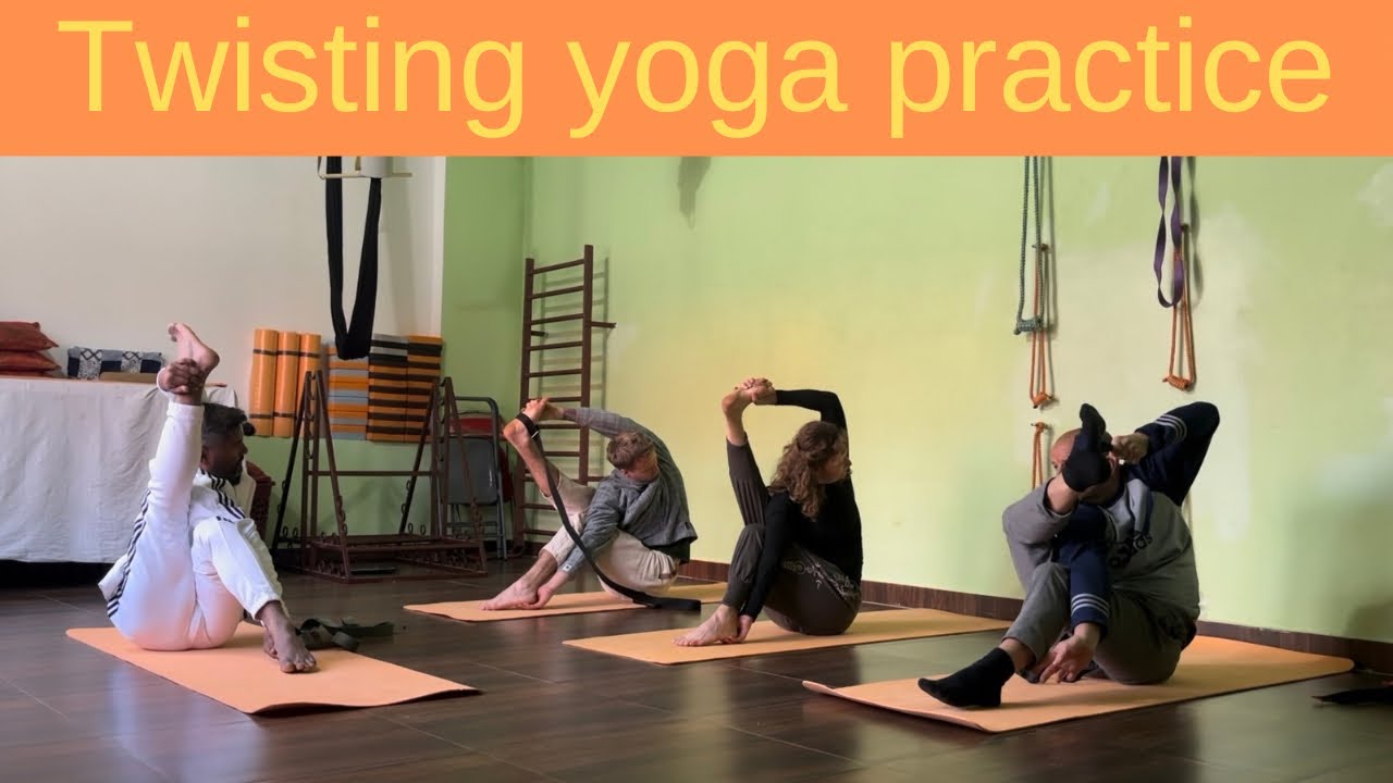 Twisting Yoga Practice | Full Twisting Yoga Class #anmolsingh #yoga # ...