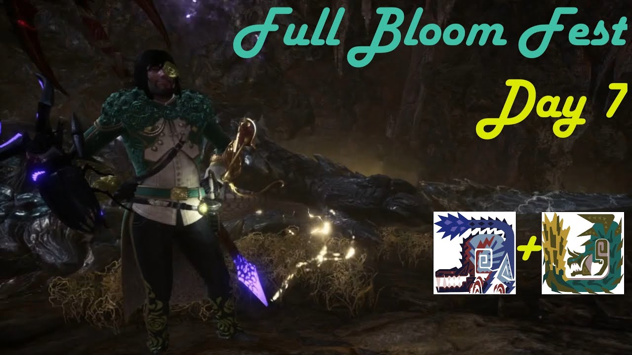 MHW: Iceborne [Day 7 Full Bloom Fest] - Ebony-Odo + Acidic-Glav ...